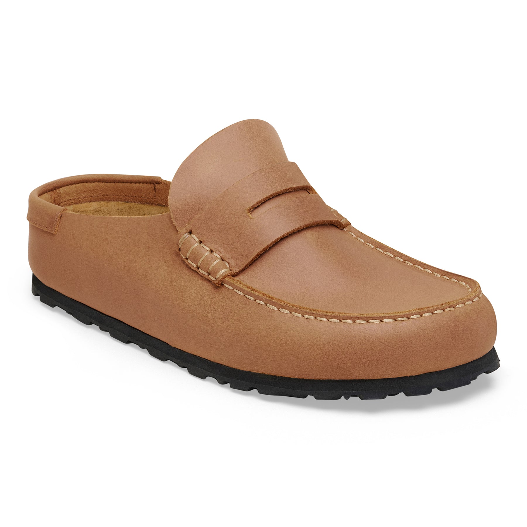 Women's Birkenstock Naples Wrapped Oiled Leather Color: Cognac – Brown ...