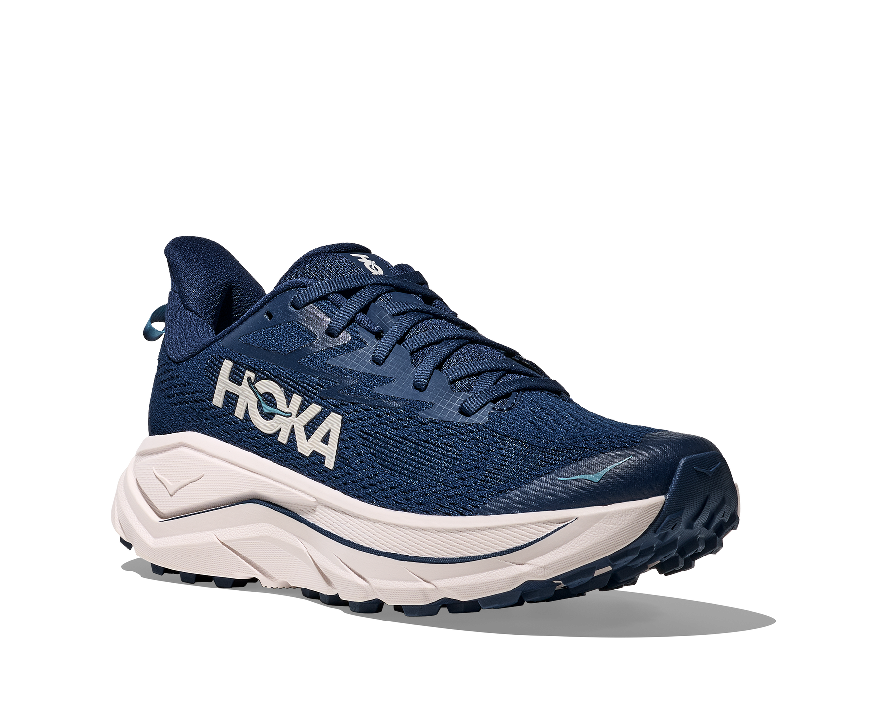 Women's Hoka Challenger 8 Color: Midnight Blue/Grout (WIDE WIDTH ...