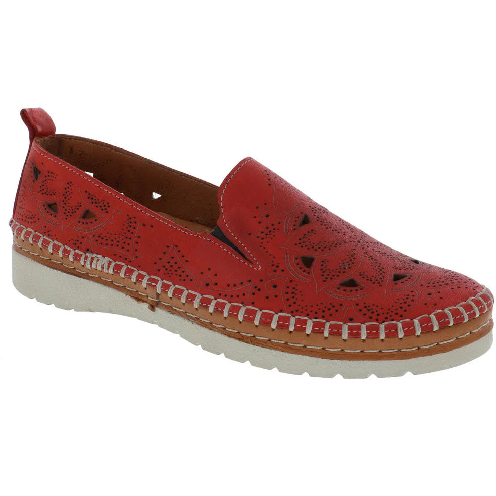 Women's Biza Irene Color: Red Multi – Brown's Shoe Fit Co. Longmont